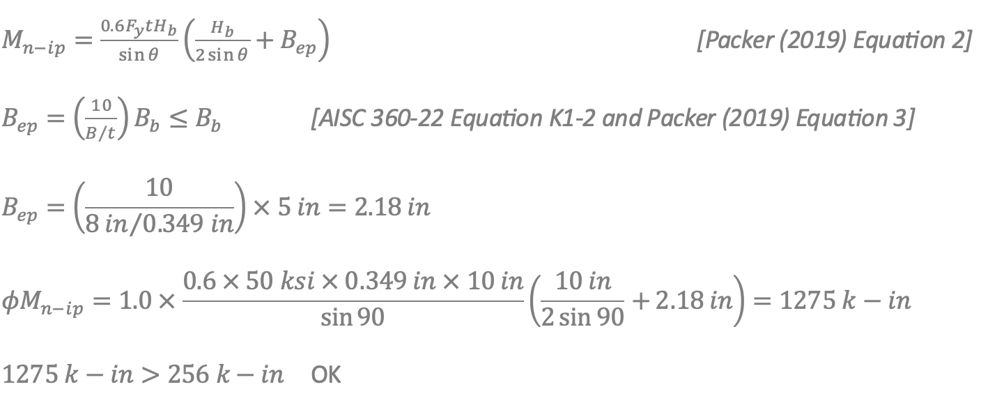 HSS Beam to HSS Column Connections | Steel Tube Institute
