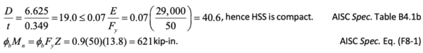 Round HSS Bolted End-Plate Connections Under Bending Moment | Steel ...