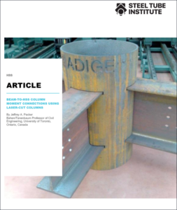 HSS Reference Guide No. 2: HSS Moment Connections | Steel Tube Institute