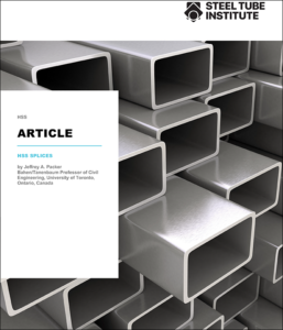 HSS Reference Guide No. 3: HSS Column/Chord Splice Connections | Steel ...